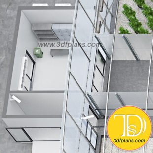 Laboratory & Greenhouse 3D Floor Plans - 3D Floor Plans