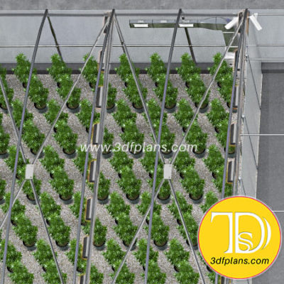 Laboratory & Greenhouse 3D Floor Plans - 3D Floor Plans