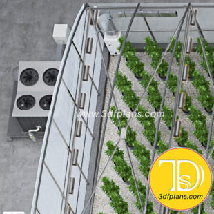 Laboratory & Greenhouse 3D Floor Plans - 3D Floor Plans