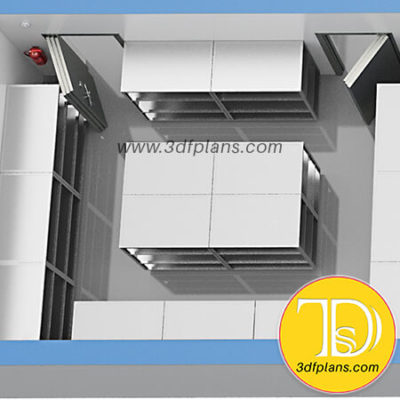 Laboratory & Greenhouse 3D Floor Plans - 3D Floor Plans